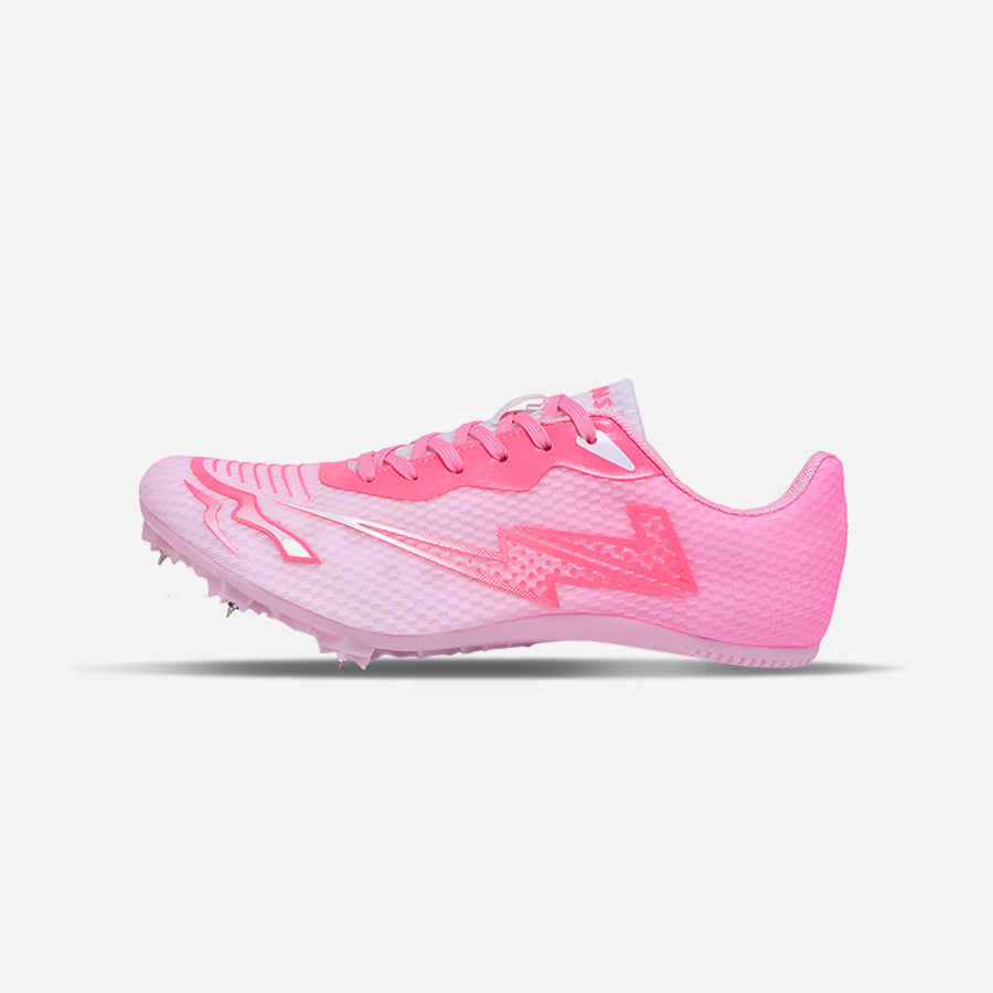 Pink Bolt Kids Sprint Track Spikes | TrackSpikes.co