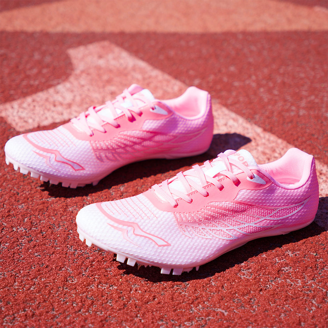 Pink Flight Sprint Track Spikes | TrackSpikes.co